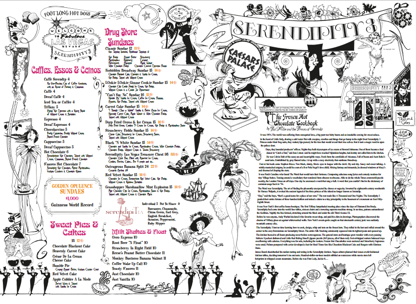 Serendipity 3 Menu