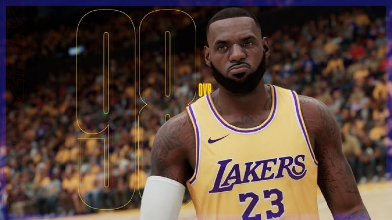 LeBron James' NBA 2K Graphics & Overall Ratings Progression Since His ...