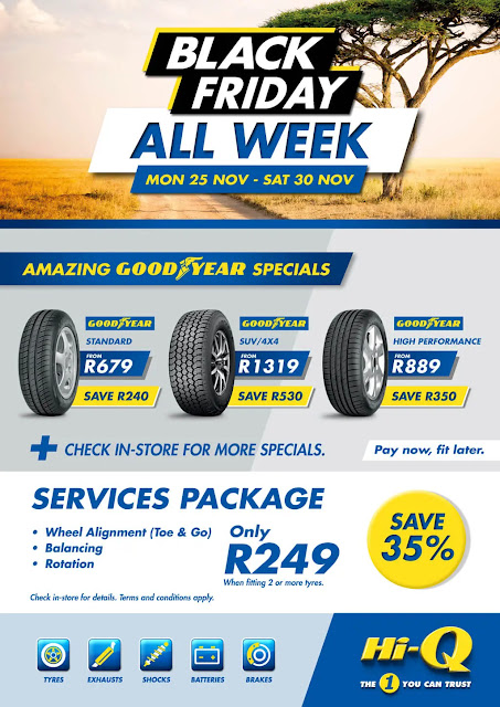 [Live 2019] Hi-Q Black Friday tyres deals