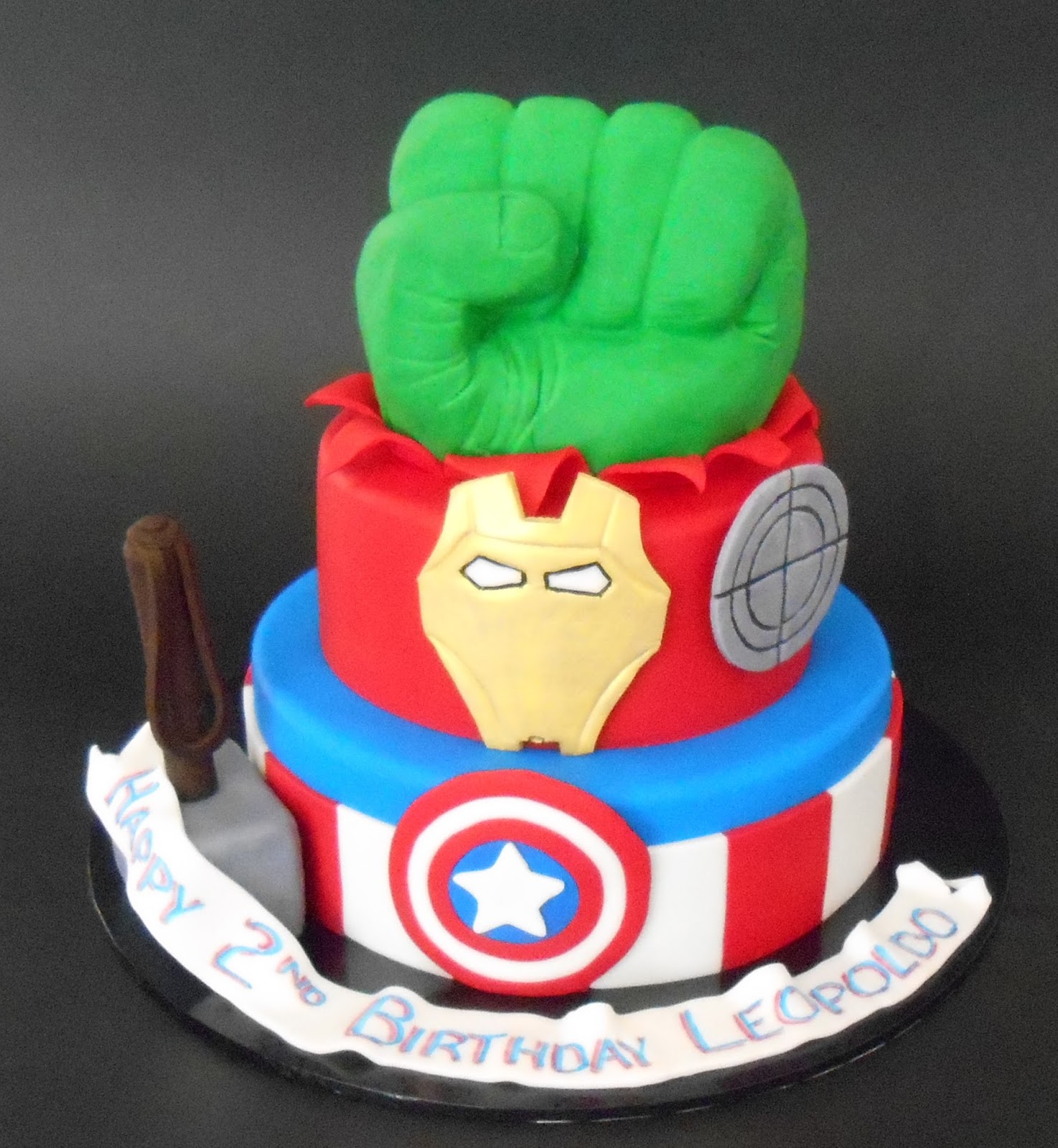 Nada's cakes: Marvel Avengers Birthday Cake - by Nada’s Cakes Canberra