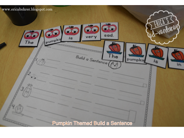 1st Grade Pumpkin Ideas & a Freebie