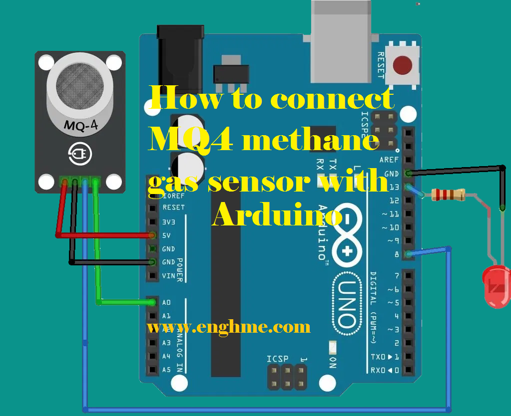 How To Connect Mq4 Methane Gas Sensor With Arduino