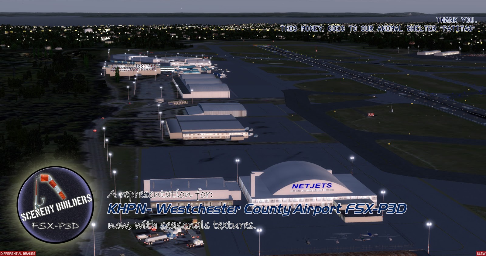 FSX, P3D, MSFS scenerybuilders.: KHPN- Westchester County Airport FSX-P3D