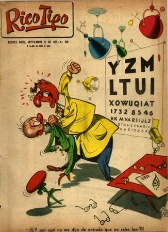 A Través del Uniberto: "Rico Tipo", la revista de Guillermo Divito que ...