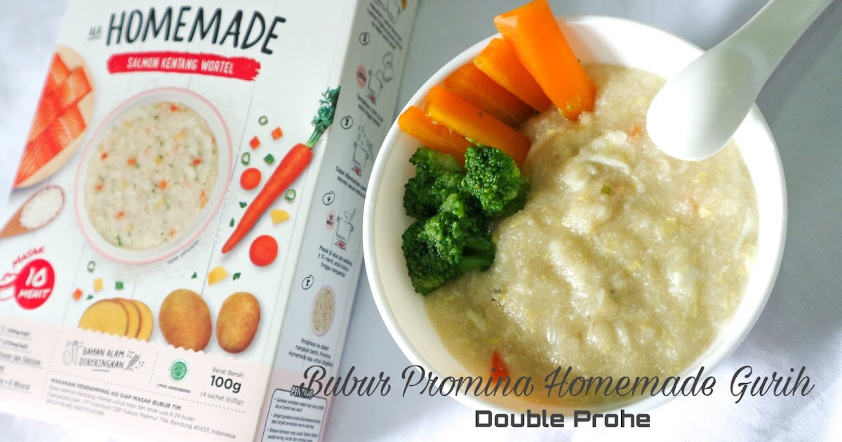 √ Resep MPASI Mudah dan Praktis - Bubur Promina Homemade Gurih Double ...