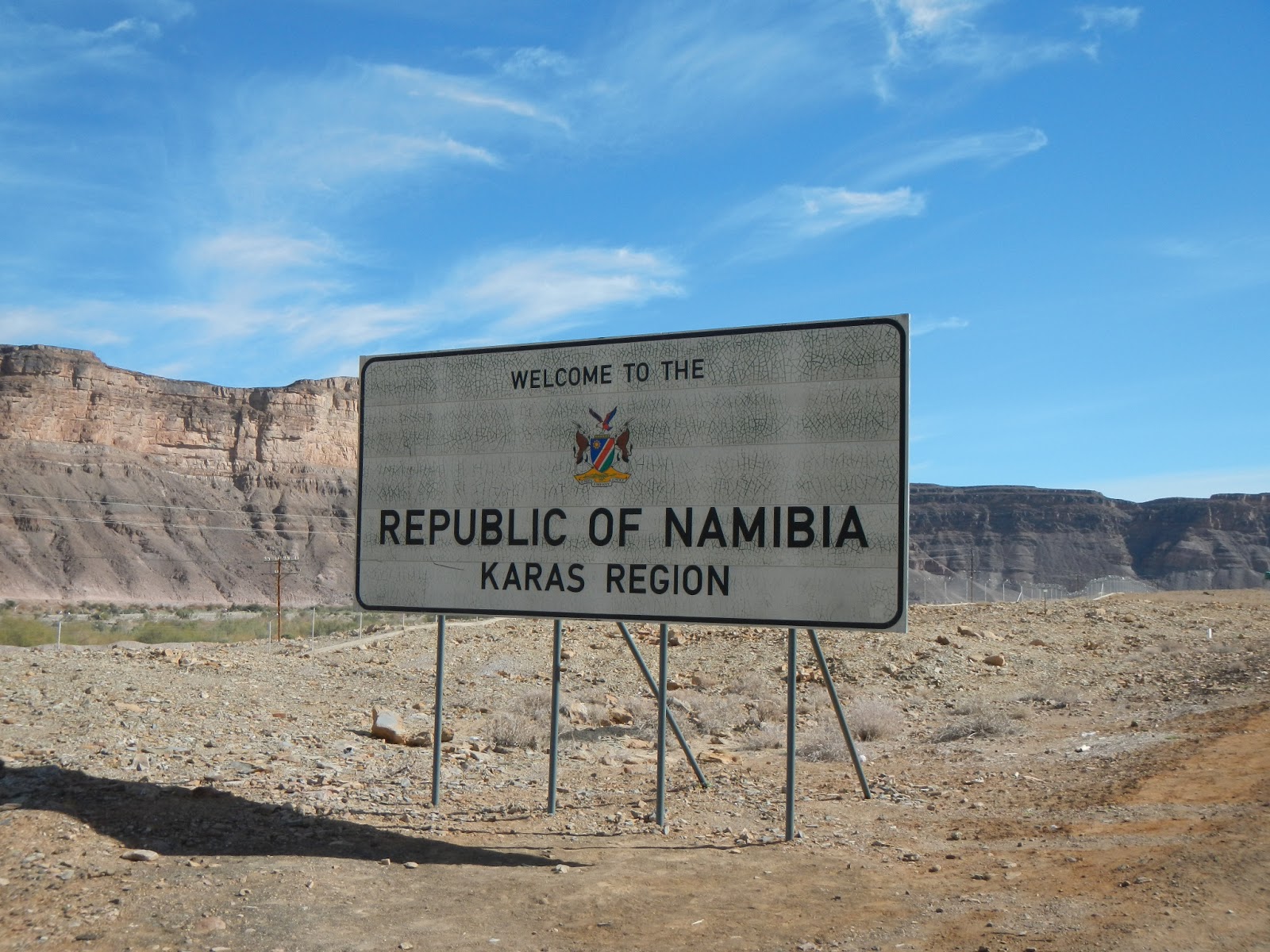 Asa and Julia in Africa: Welcome to Namibia