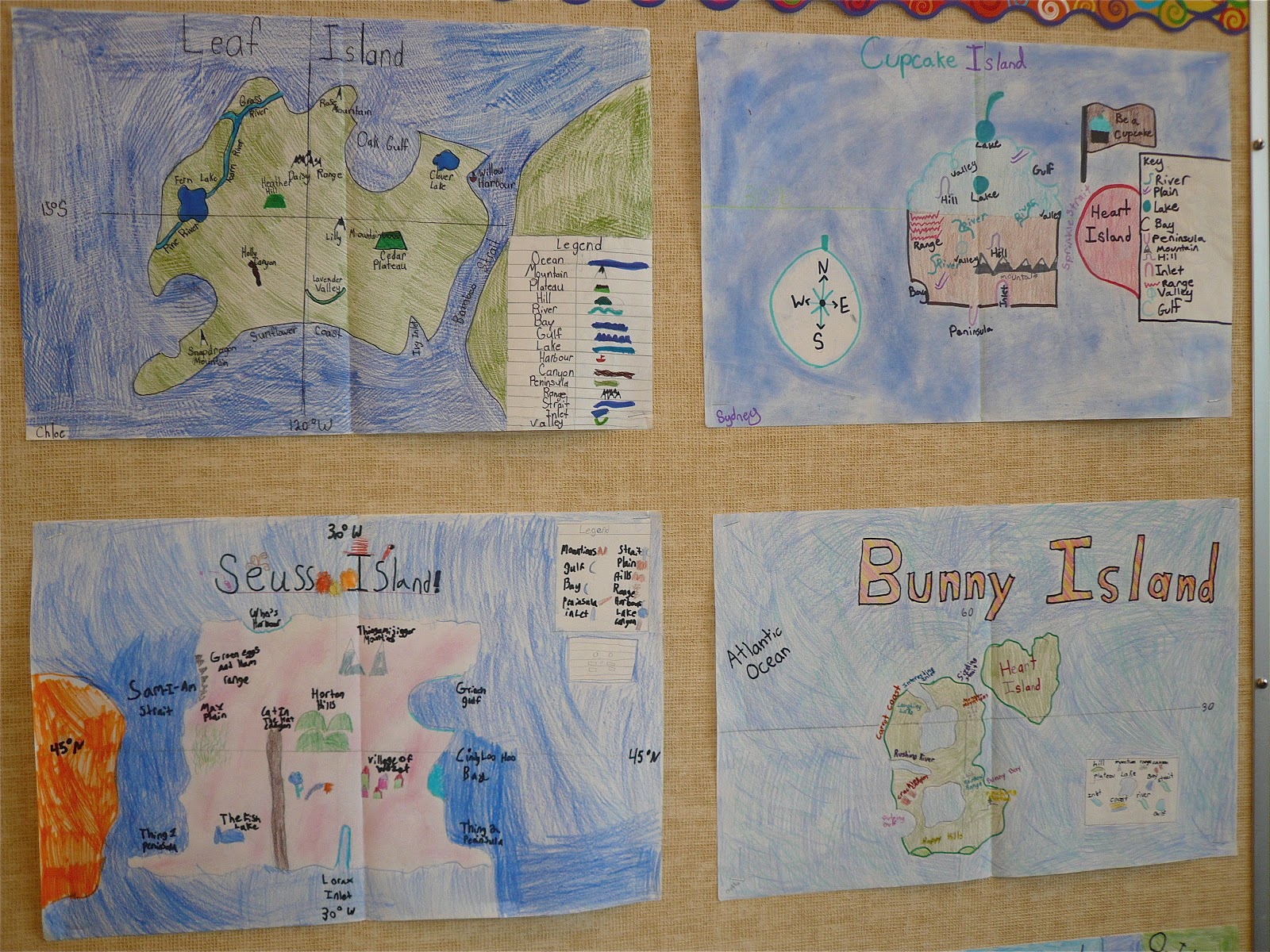 Our Classroom Page: Island Map Project
