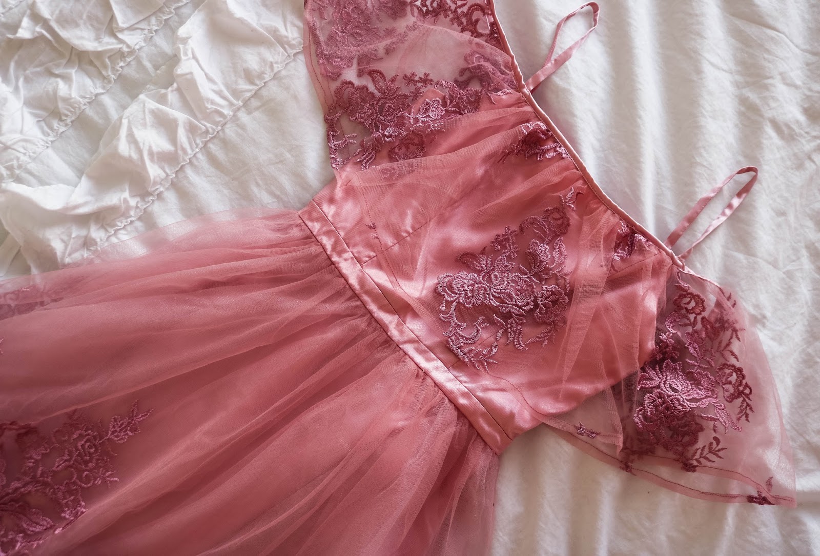The Prettiest Pink Princess Dress - Lizzie in Lace