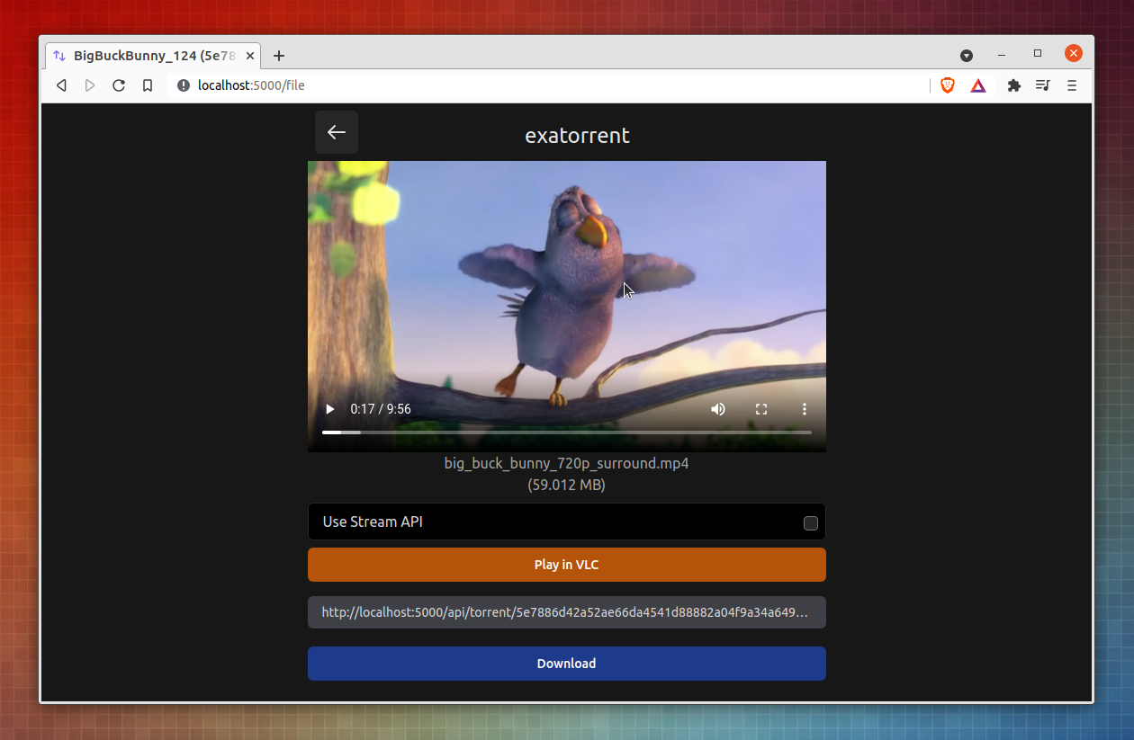 exatorrent Is A New Self-Hostable BitTorrent Client Featuring A ...