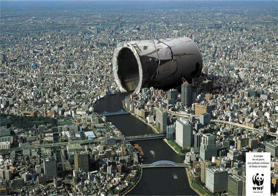 The Art of Surrealism: Water pollution