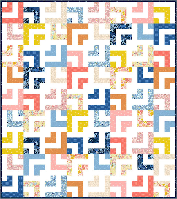 Pieced Just Sew: Friday Fabric Refresh - Log Jam Part 1