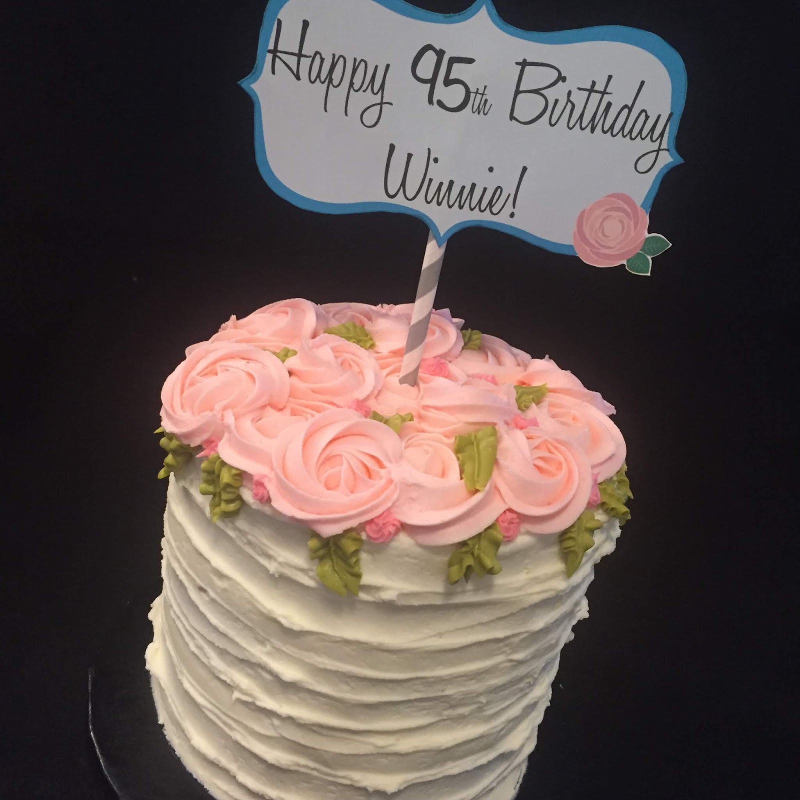 Grandma Winnie's 95th Birthday Cake