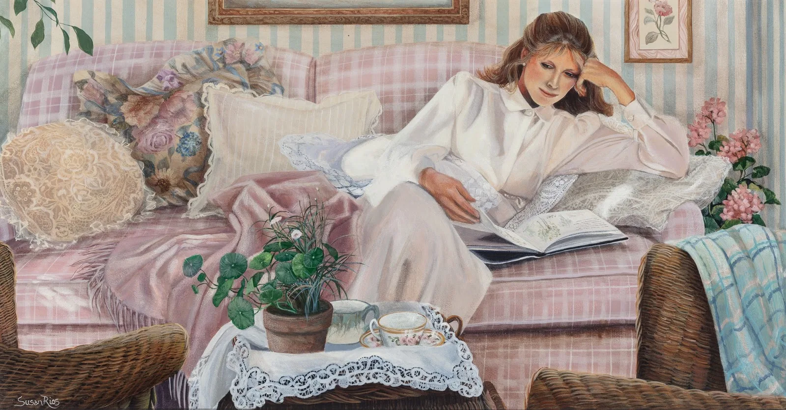 Susan Rios, 1950 | Romantic designer | Tutt'Art@