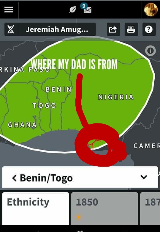 Continental and Diasporic African genetic genealogy.: My Nigerian ...