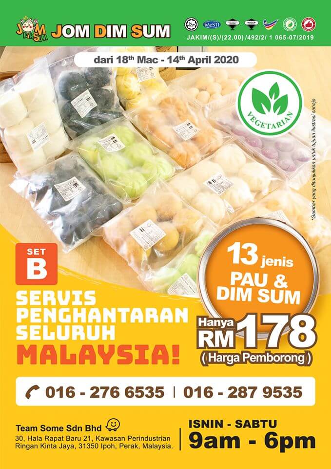 Frozen Dim Sum From Jom Dim Sum