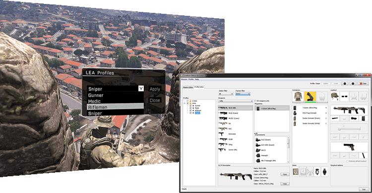 GUI で簡単に装備を設定できるツール LEA がバージョン 2.0.19 に | 弱者の日記^^ - Arma 3 MODとアドオン紹介