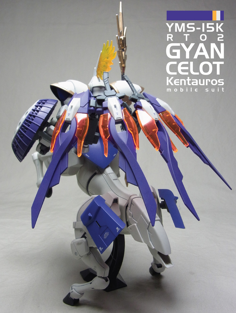 Custom Build: HGBF 1/144 Gyancelot [Kentauros]