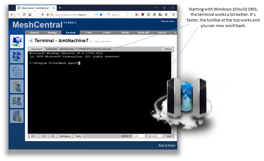 MeshCentral2 - Next Generation Mesh Agent