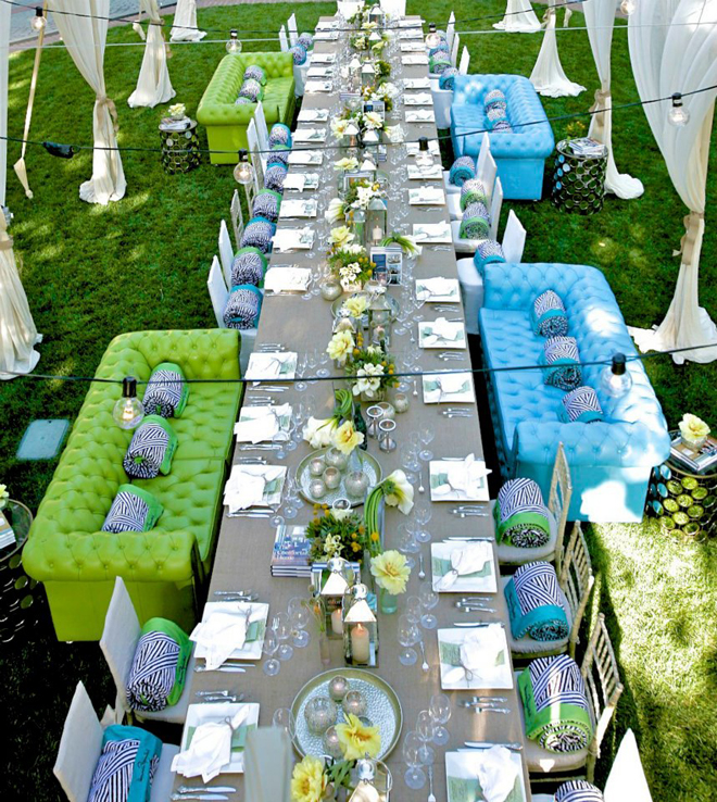 Long Wedding Table Ideas - Part 2 - Belle The Magazine
