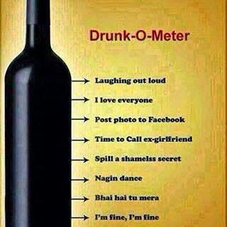 Funny Image of Drunk O Meter