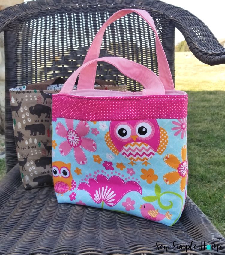 Little Fabric Scripture Tote Tutorial & Pattern | Sew Simple Home