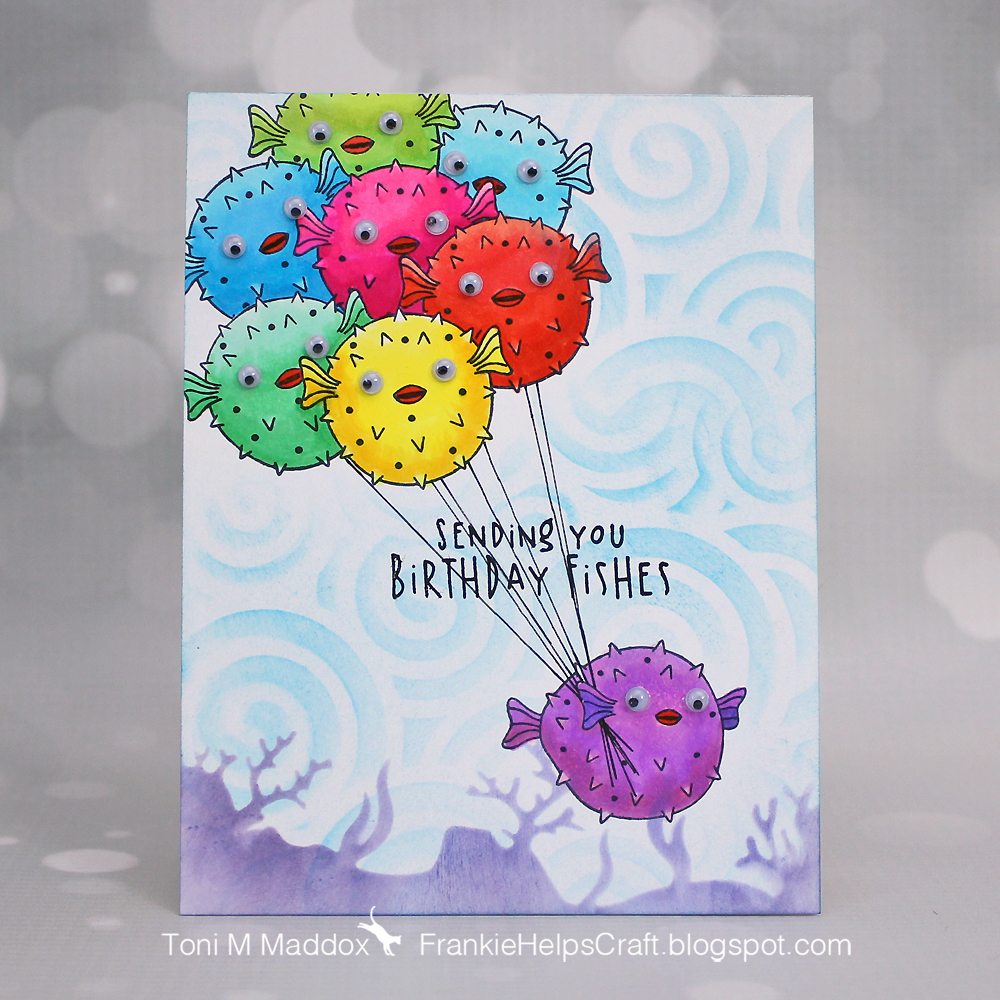Frankie Helps Craft: Puffer Fish Birthday