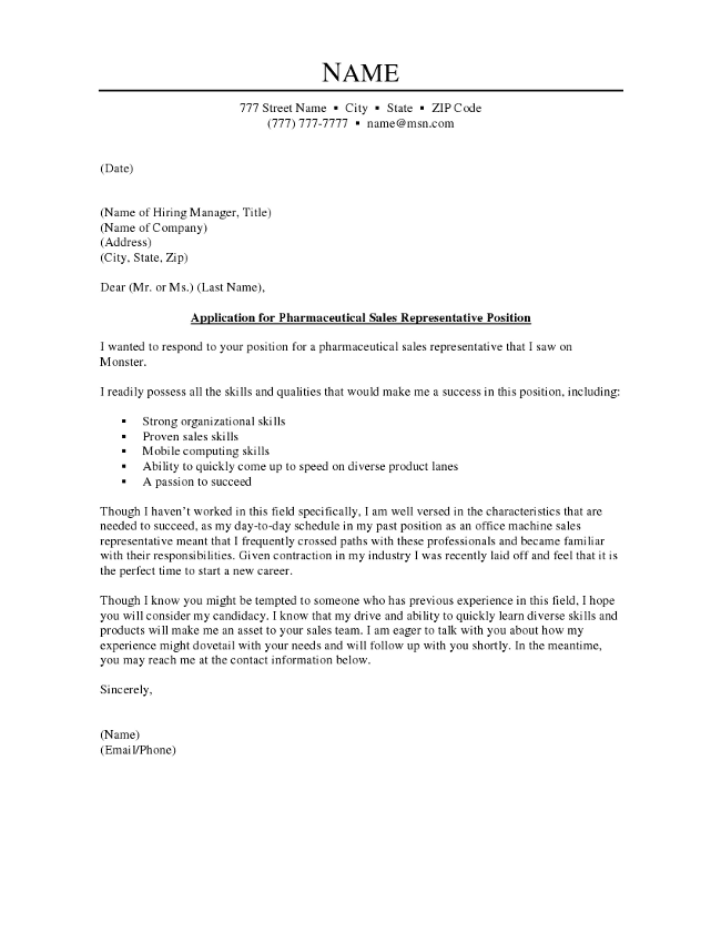 Pharmaceutical Sales Cover Letter Sample Certificate Letter pharmaceutical-sales-cover-letter-sample-certificate-letter