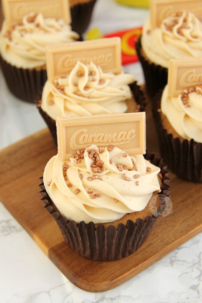 CARAMAC CUPCAKES! - Delicious Cuisine Recipes