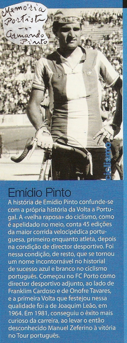 Memória Portista: Emídio Pinto e a sua vitória no Grande Prémio Vilar
