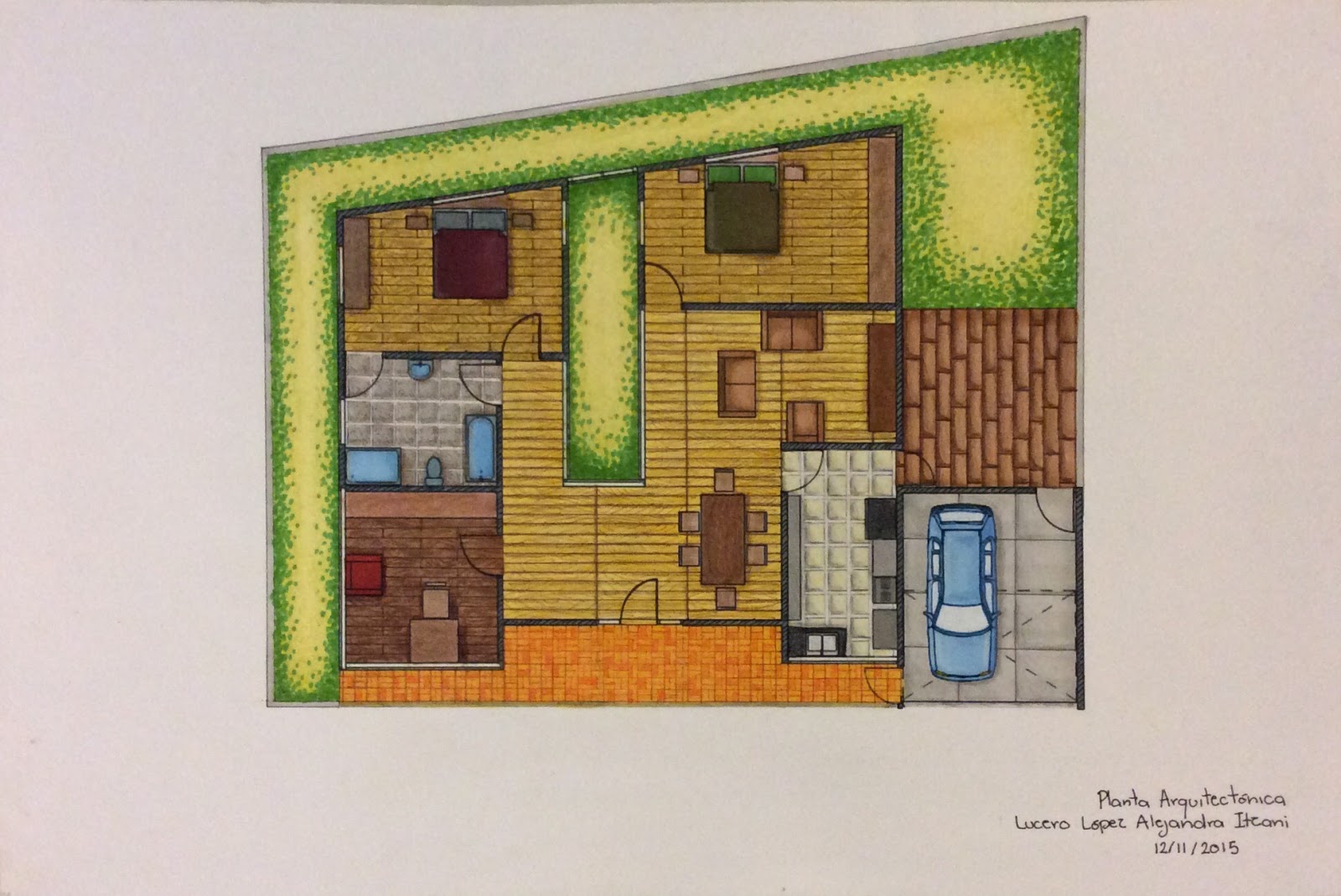 Arquitectos en Proceso: Planos Arquitectónicos a Color