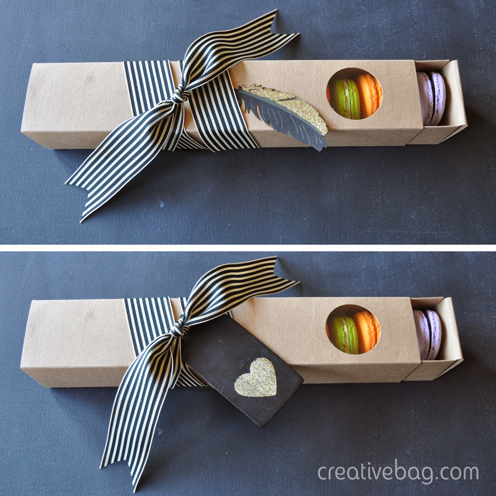 the creative bag blog: Macaron favor packaging inspiration using ...