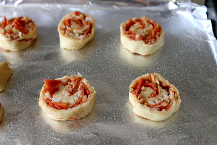 Hungry Harps: Pepperoni Pizza "Cookies"