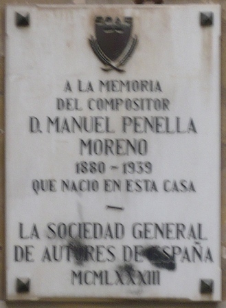 LAPIDAS LAUDATORIAS Y CONMEMORATIVAS EN LA CIUDAD DE VALENCIA: A MANUEL ...