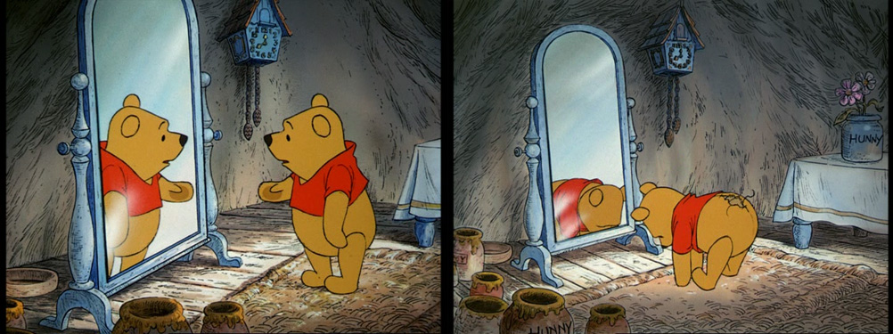 Colorful Animation Expressions: Pooh vs. Pukh, a character analysis
