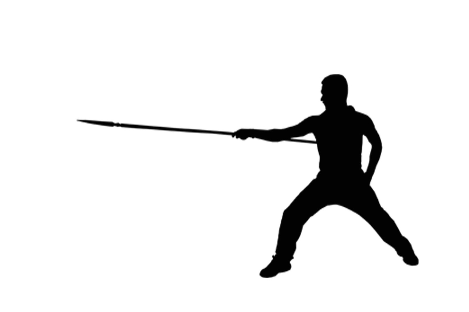 Panchabootha International Martial Arts Academy: Silambam Clipart , vector