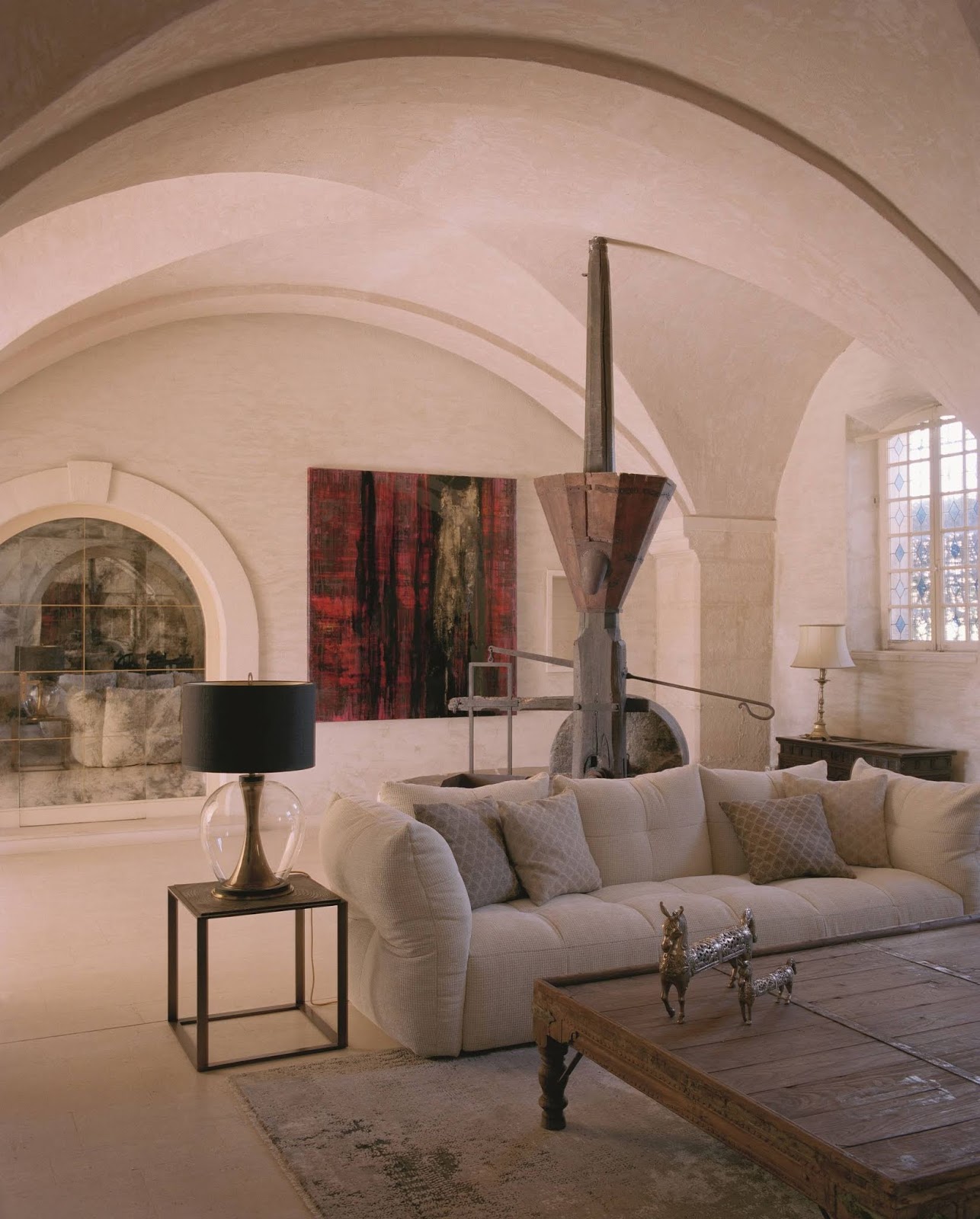 A Historic Farmhouse In Provence With Modern Rustic Interiors