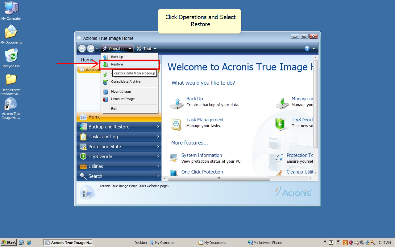 Sir Sherwin's Computer Tutorial: Disk Imaging Using Acronis True Image ...