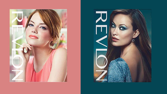 Emma Stone and Olivia's Revlon Ads Revealed! - CELEBRITY TRENDS WORLD