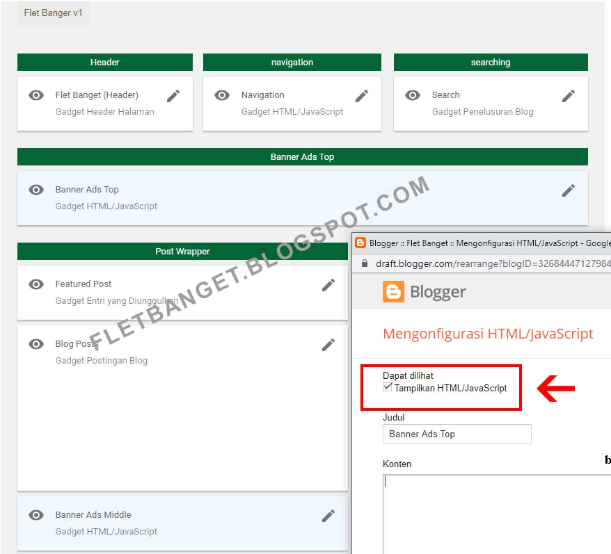 Flet Banget Theme Documentation