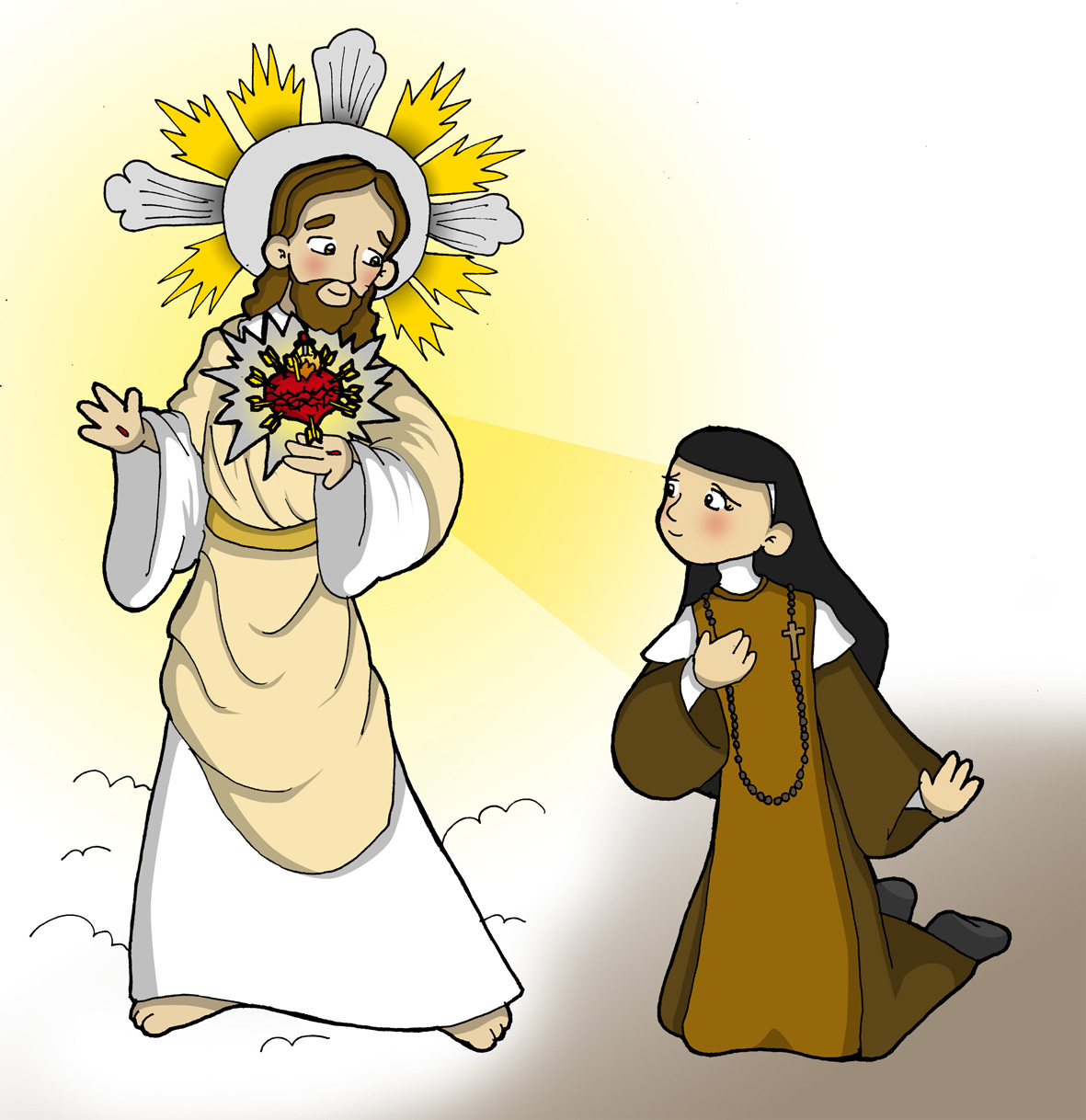 Dibujos para catequesis: BEATA MARÍA ENCARNACIÓN ROSAL