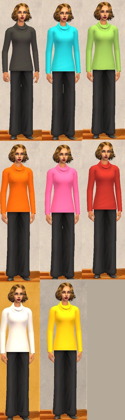 TheNinthWaveSims: The Sims 2 - 8 Recolours of AF Seasons Outerwear ...