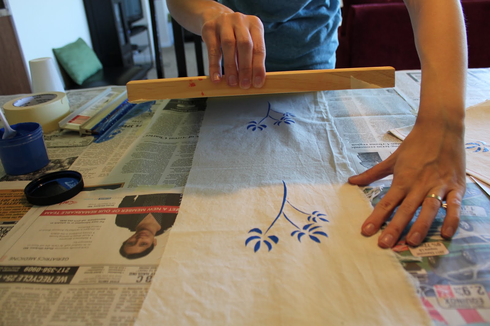 Learning to Screen Print - Paper Stencil - Cassie Brady