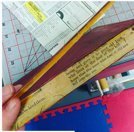 My Handbound Books - Bookbinding Blog: Old Spine Linings