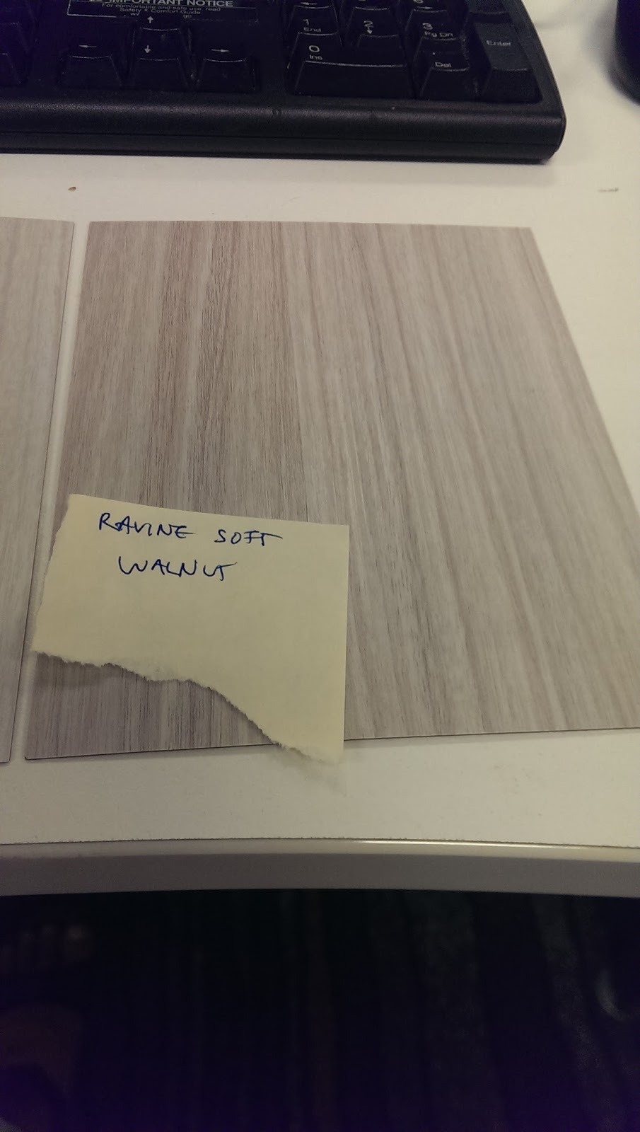 Building St Tropez 27 : Polytec cabinet colour samples