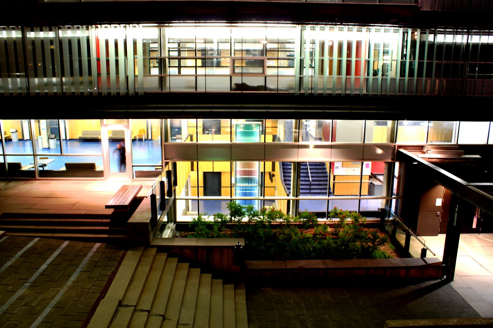 wanderings: McGill University campus at night, Montreal, June 2011