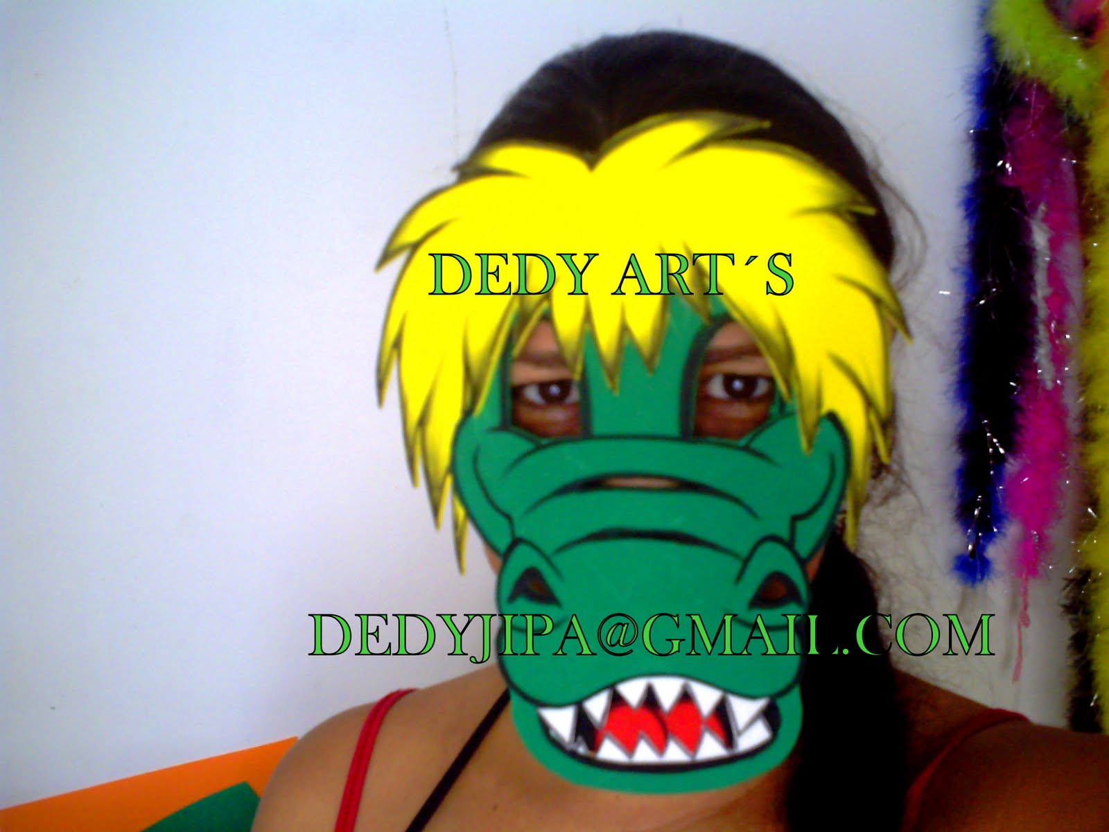 DEDY ART´S: máscaras dos personagens...sítio do pica pau amarelo 20x22 ...