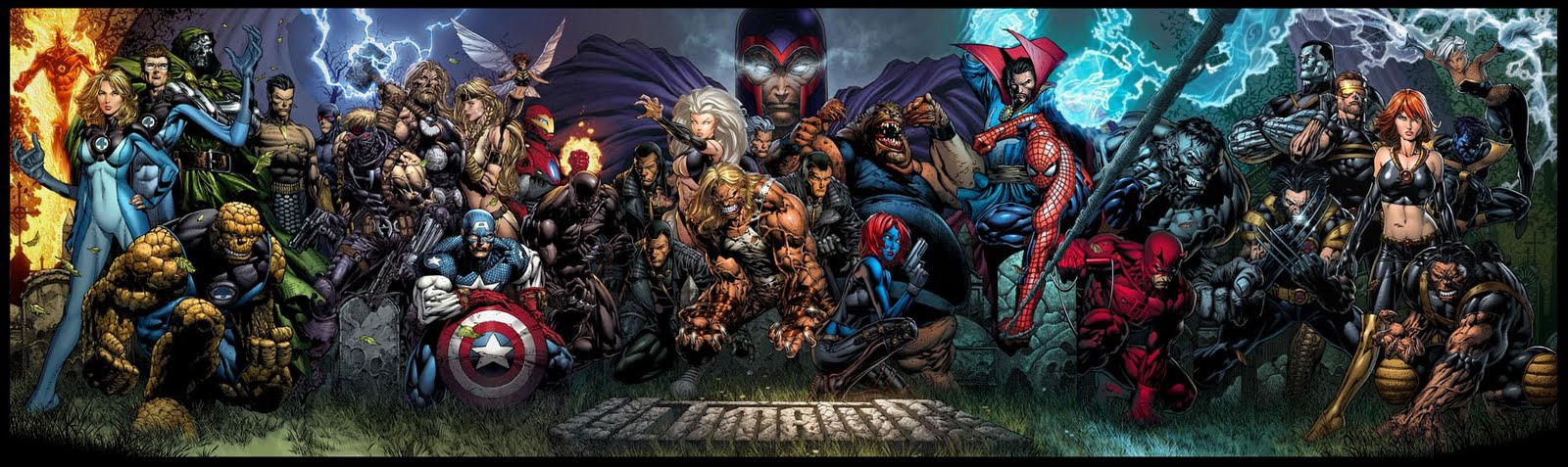 The Dork Review: Cool Poster: David Finch's Marvel Posters