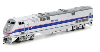 The Big Little Railroad Shop: Amtrak 40th Anniversary heratige locomotives