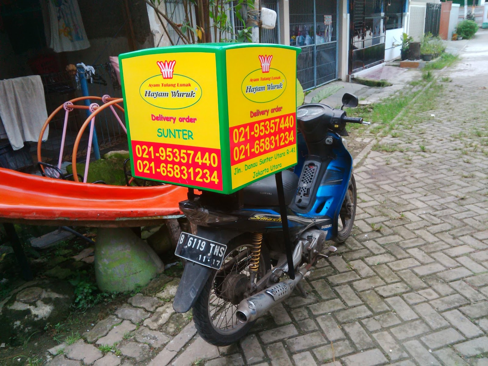 Penjualan tas delivery box motor makanan di Surabaya: Box Delivery ...