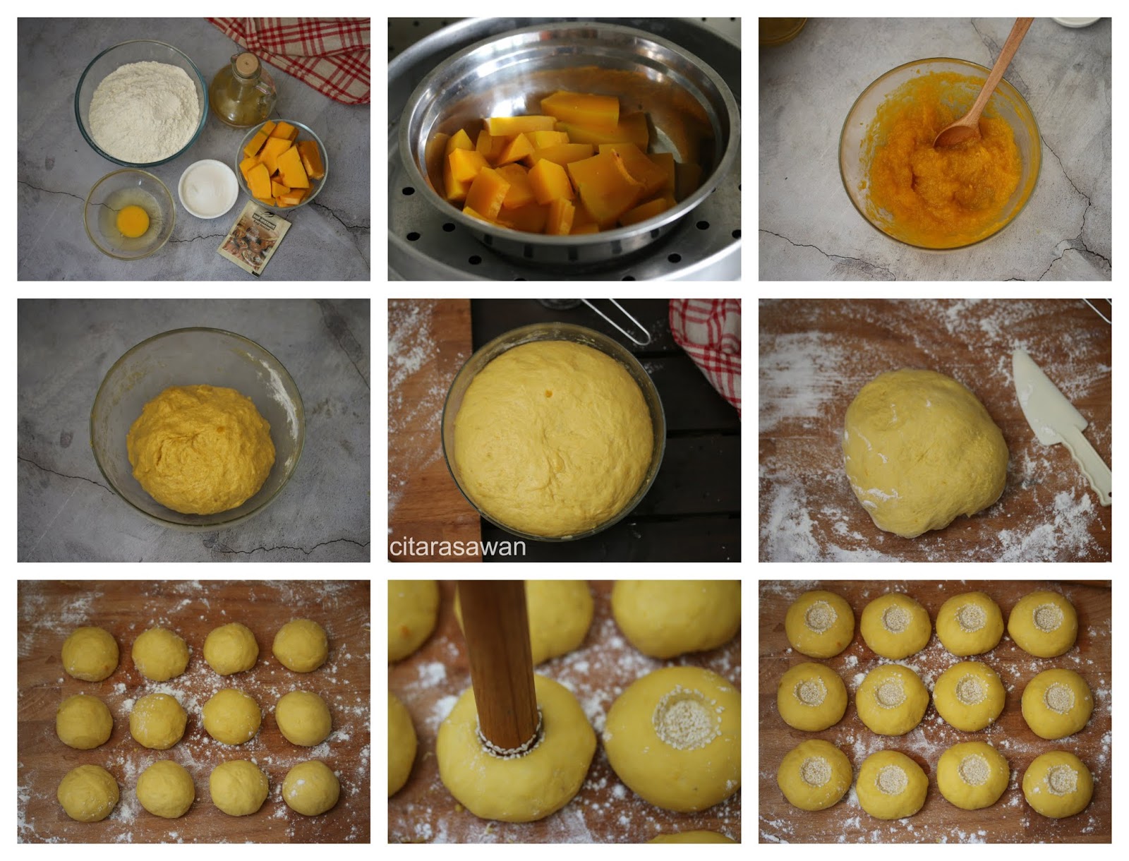 Roti Labu Taiwan ~ Resepi Terbaik